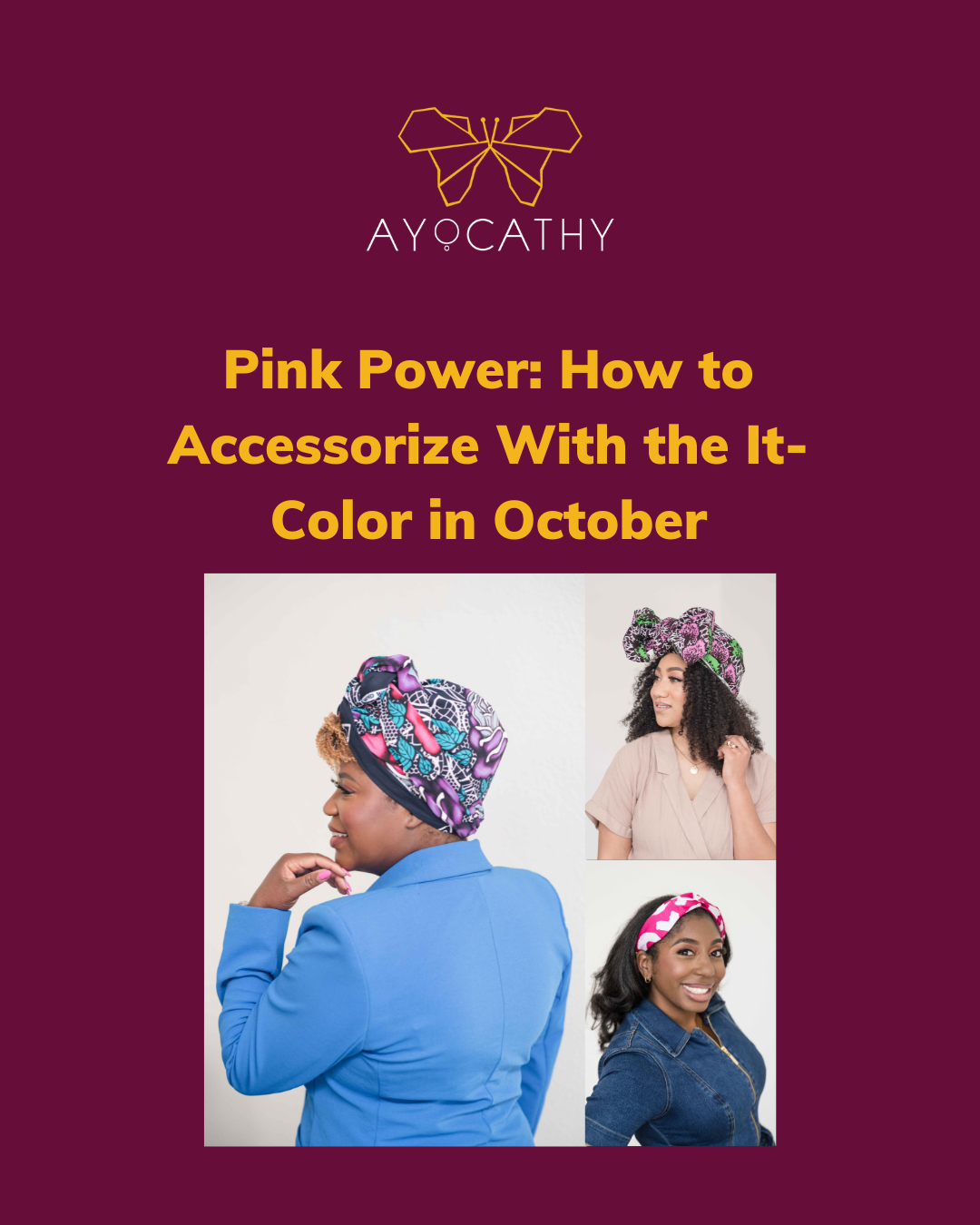 Pink Power: How to Accessorize With the It-Color in October – AYỌCATHY